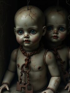 26 Disturbing Creepy Doll Decorations to Freak Out Visitors