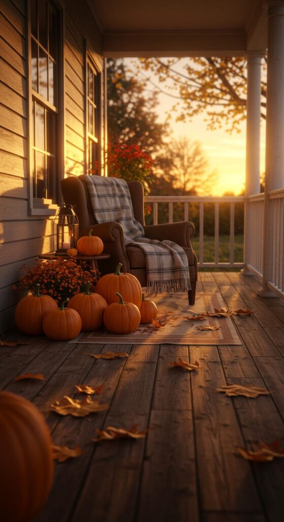 How to Arrange Pumpkin Clusters for a Stunning Fall Porch