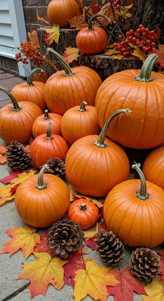11 Stunning Pumpkin Mantle Accents for Fall Lovers