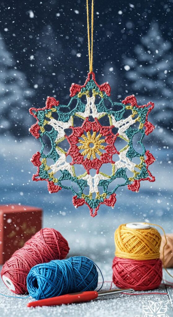 20 Free Christmas Crochet Ornament and Gift Patterns