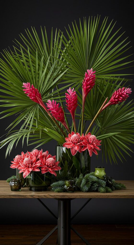30 Modern Christmas Flower Arrangement Ideas