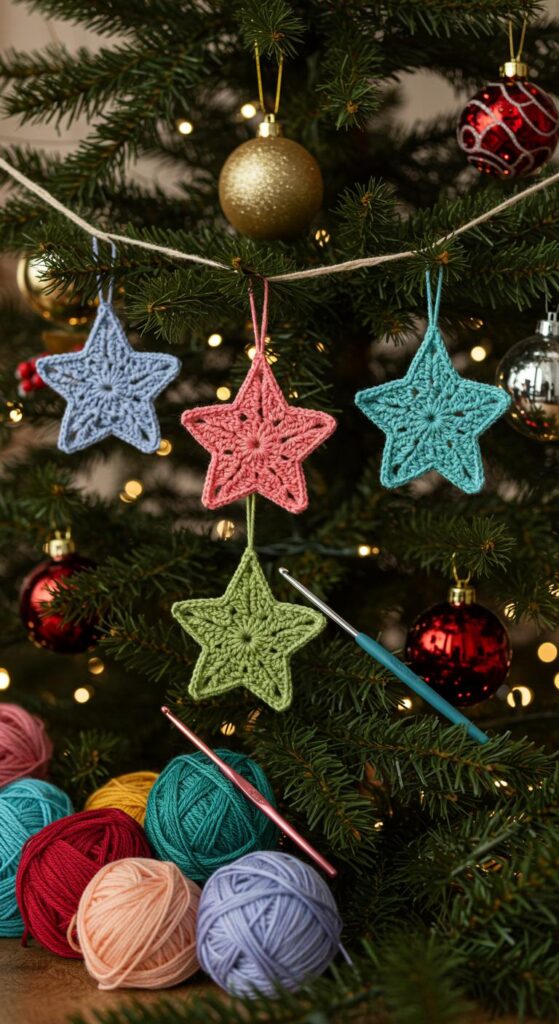20 Free Christmas Crochet Ornament and Gift Patterns