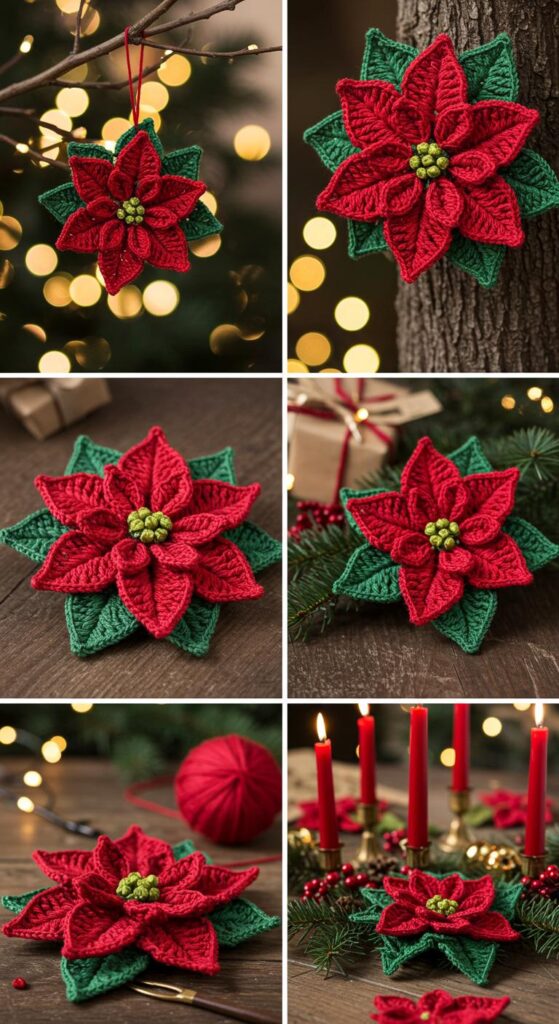 20 Free Christmas Crochet Ornament and Gift Patterns